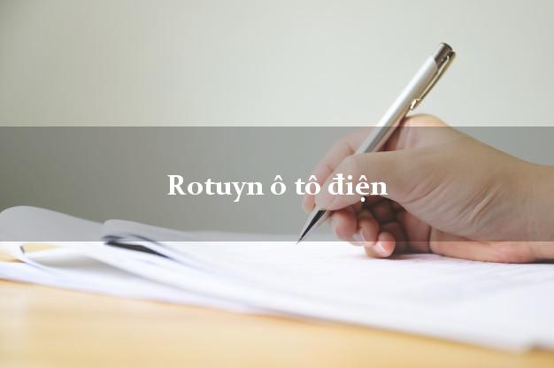 Rotuyn ô tô điện