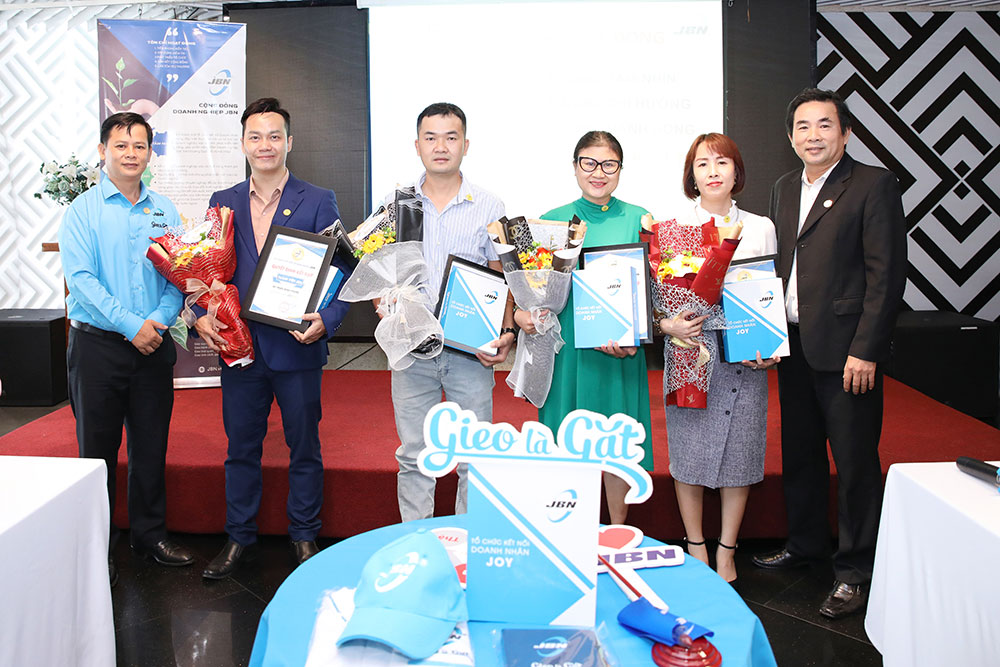 Plus Growth thuộc PGI tại sự kiện kết nối Doanh Nhân JBN JOY SUN 25/04/2023